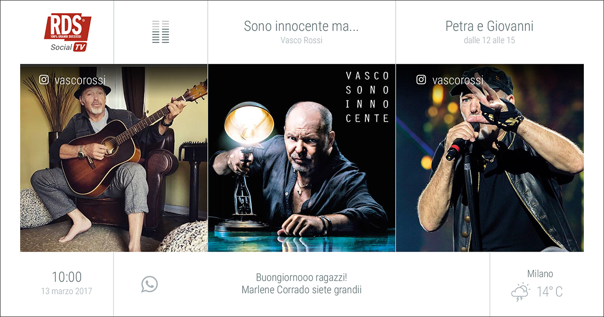 RDS SOCIAL TV | RDS 100% Grandi Successi