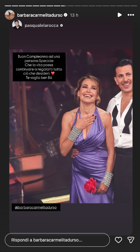 Gli auguri di Pasquale La Rocca per Barbara D’Urso riaccendono i gossip ...
